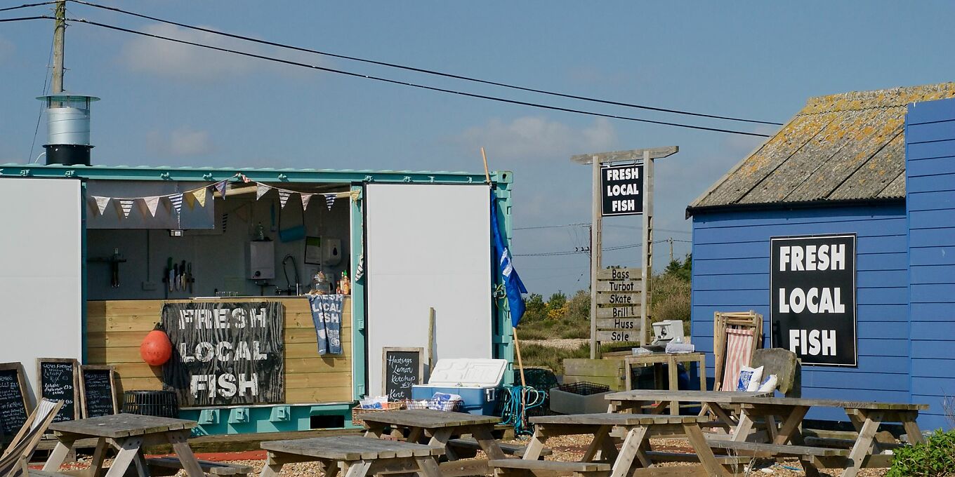 Review of Dungeness Snack Shack, Dungeness, Kent | The Good Food Guide